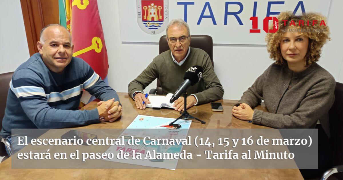 El escenario central de Carnaval (14, 15 y 16 de marzo) estará en el ...