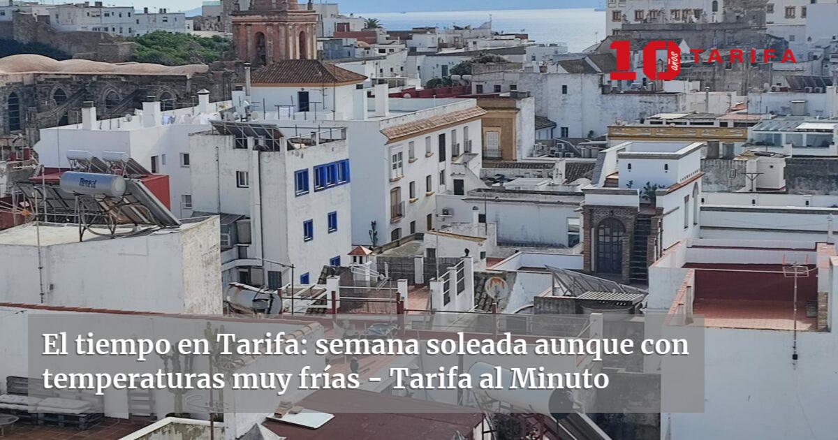 El tiempo en Tarifa: semana soleada aunque con temperaturas muy frías