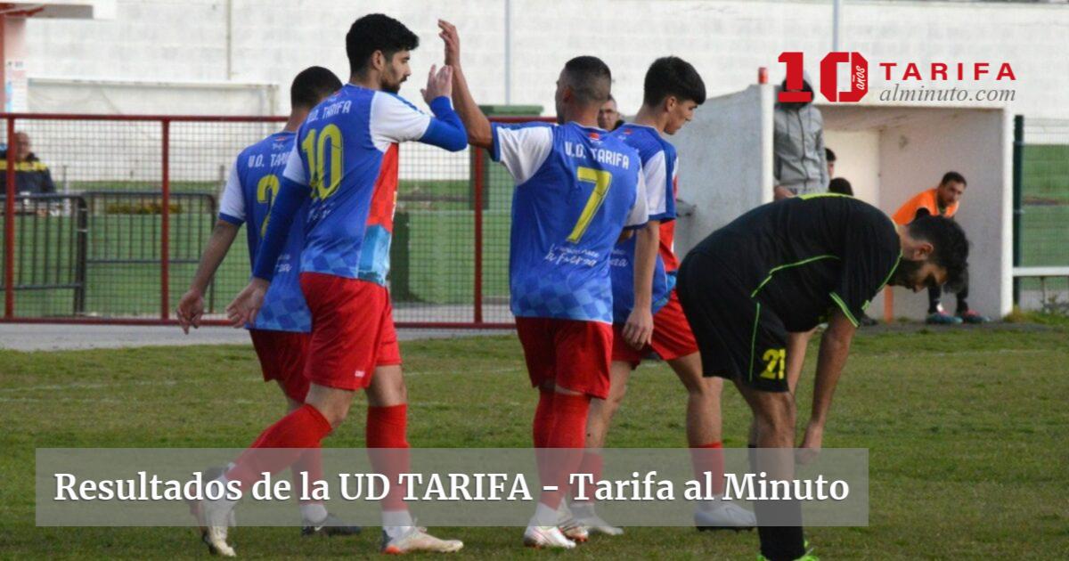 Resultados de la UD TARIFA