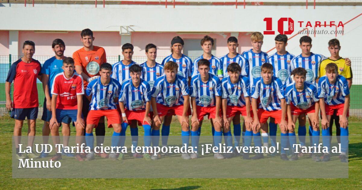 La UD Tarifa cierra temporada: ¡Feliz verano!