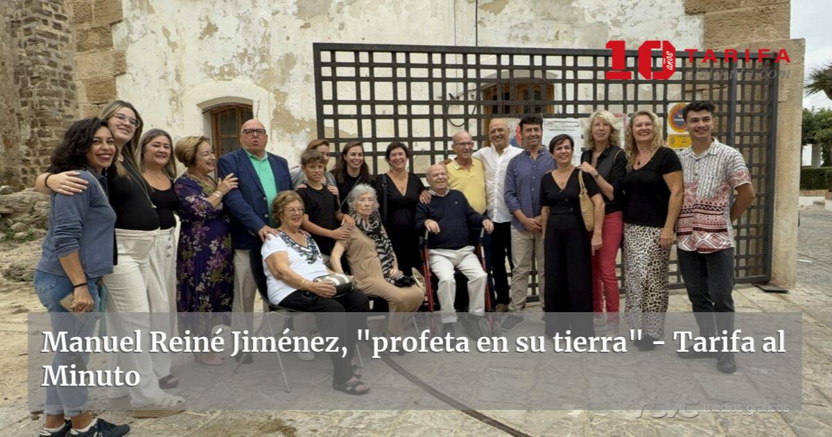 Manuel Reiné Jiménez, "profeta en su tierra"