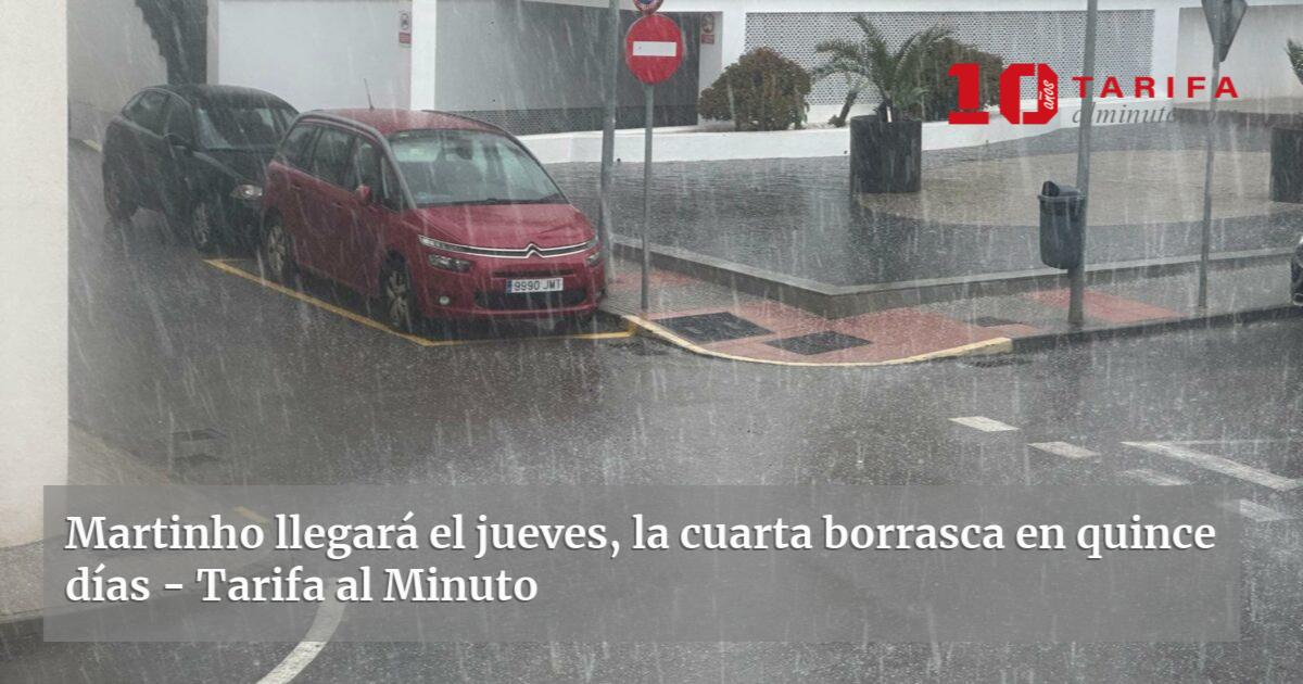 Martinho llegará el jueves, la cuarta borrasca en quince días