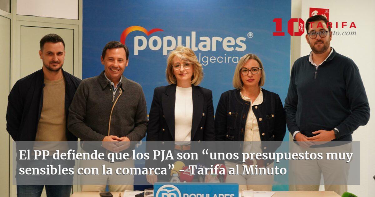 El PP defiende que los PJA son “unos presupuestos muy sensibles con la ...