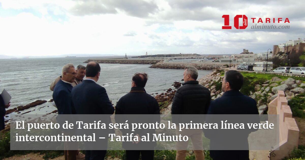 El puerto de Tarifa será pronto la primera línea verde intercontinental