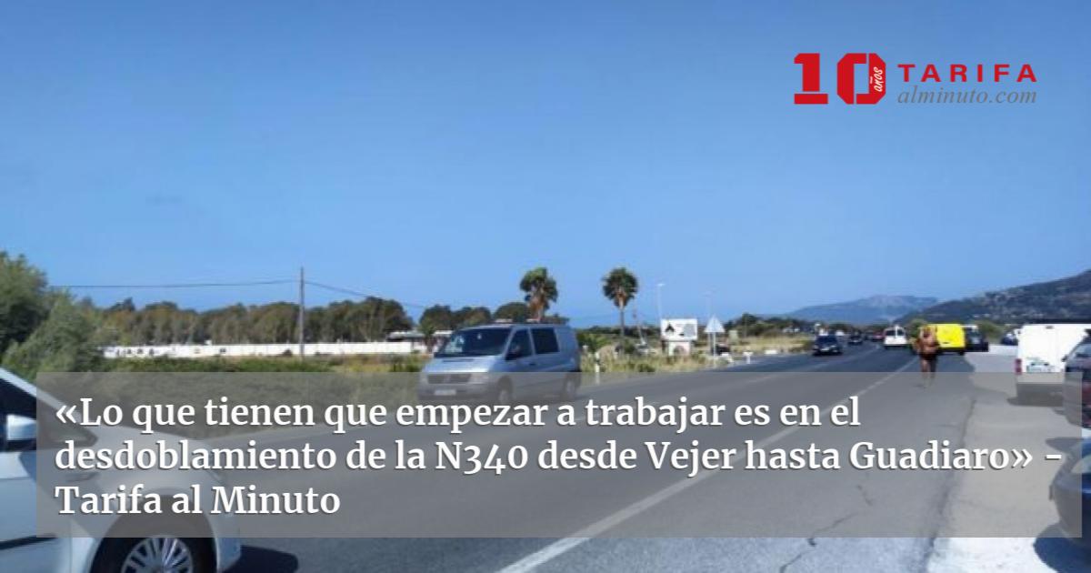 "Lo que tienen que empezar a trabajar es en el desdoblamiento de la ...