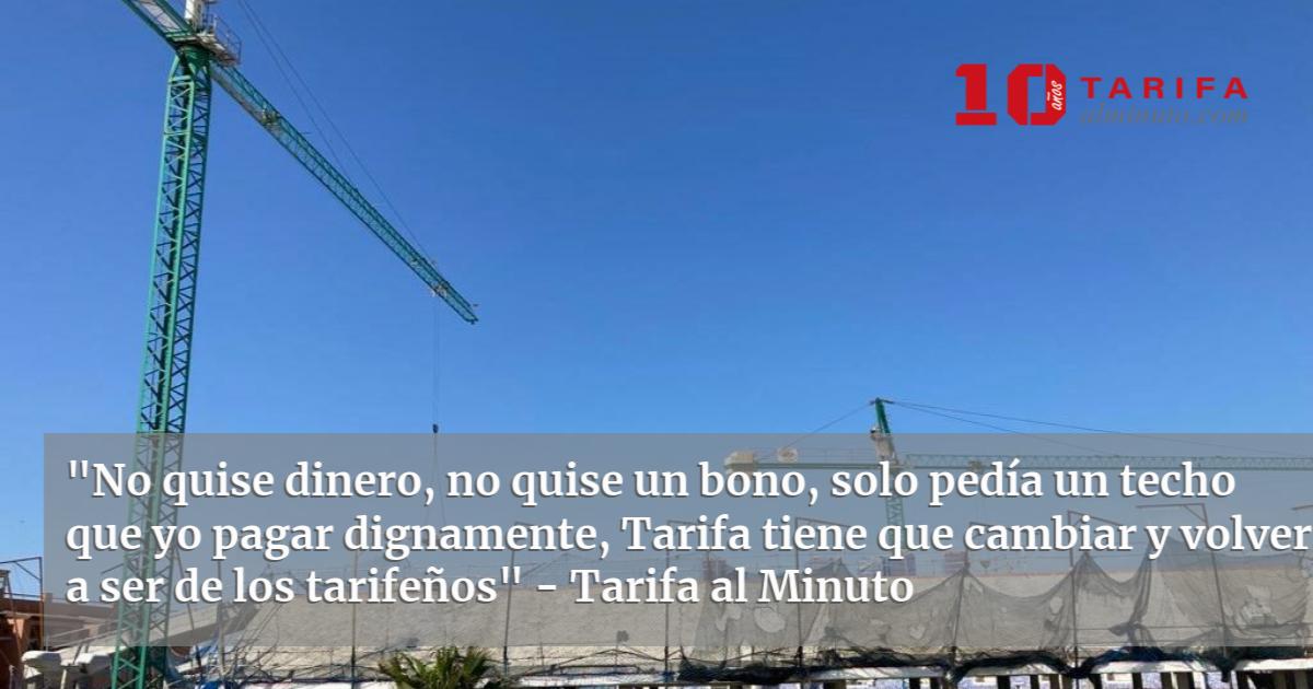 "No quise dinero, no quise un bono, solo pedía un techo que yo pagar ...
