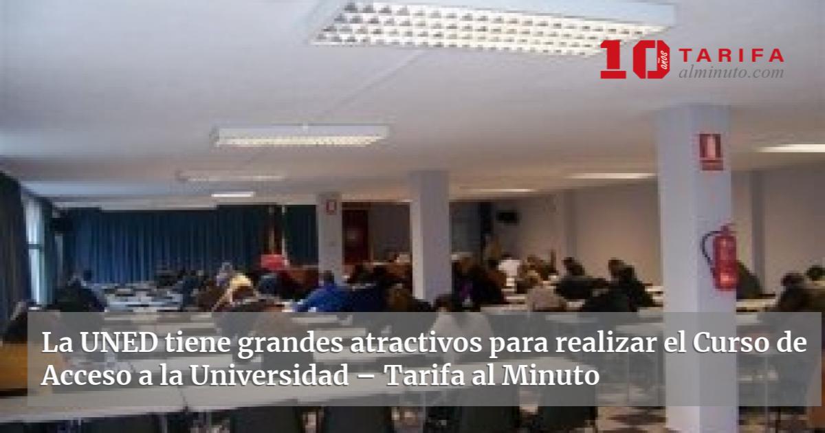 La UNED tiene grandes atractivos para realizar el Curso de Acceso a la ...