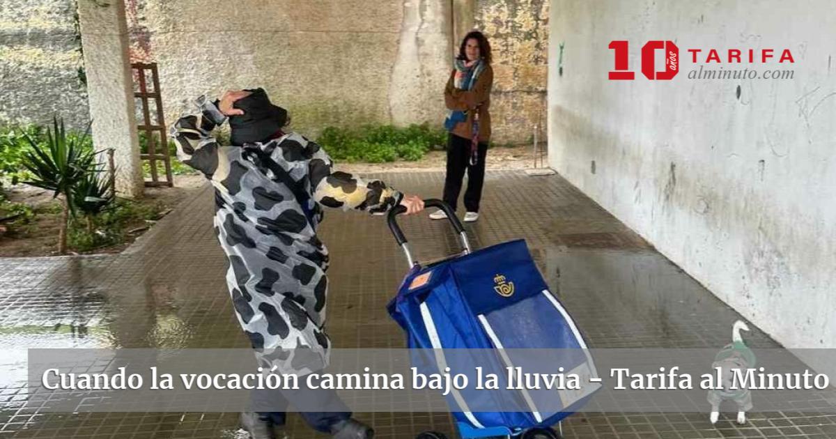 Cuando la vocación camina bajo la lluvia