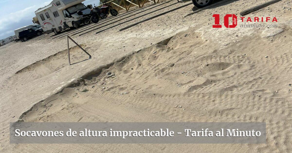 Socavones de altura impracticable