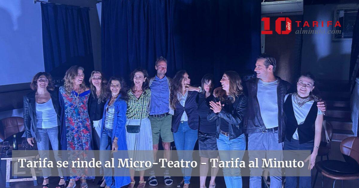 Tarifa se rinde al Micro-Teatro