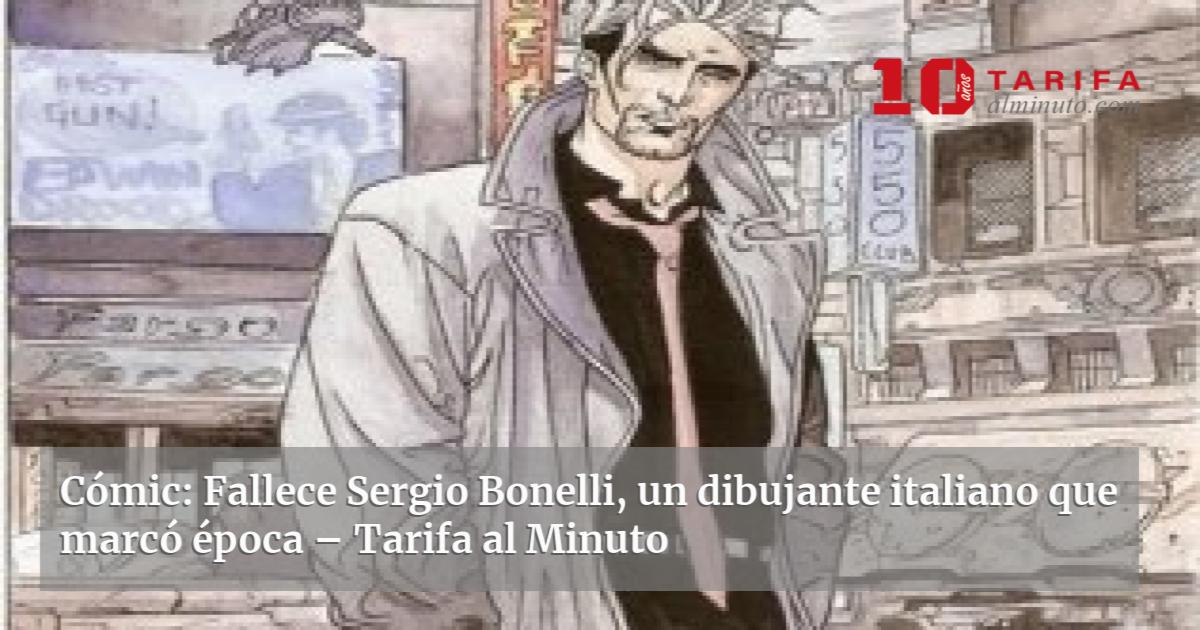 Cómic: Fallece Sergio Bonelli, un dibujante italiano que marcó época