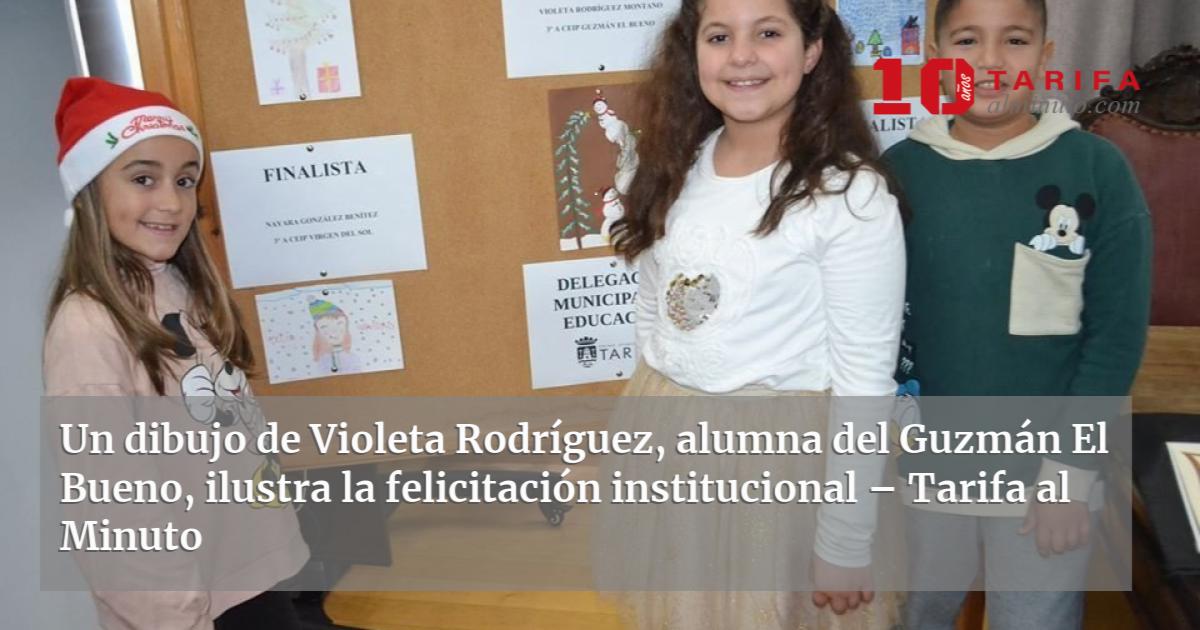Un dibujo de Violeta Rodríguez, alumna del Guzmán El Bueno, ilustra la ...